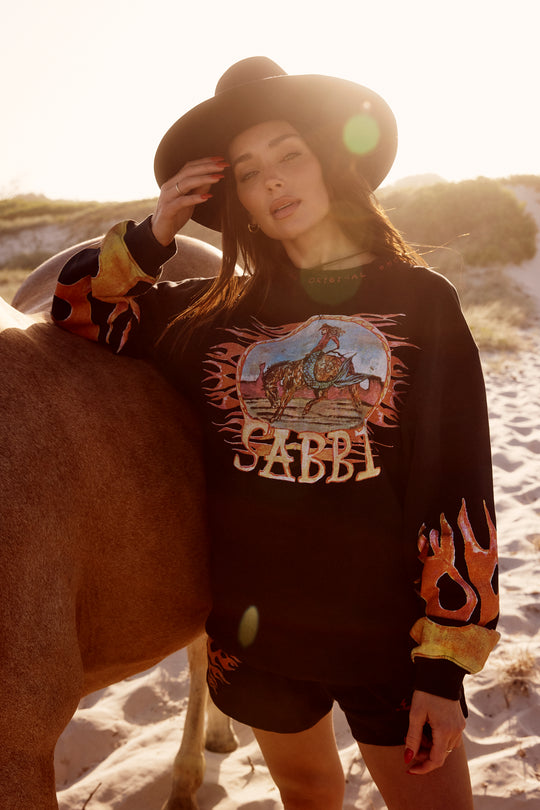THE FLAMING COWBOY – SABBI