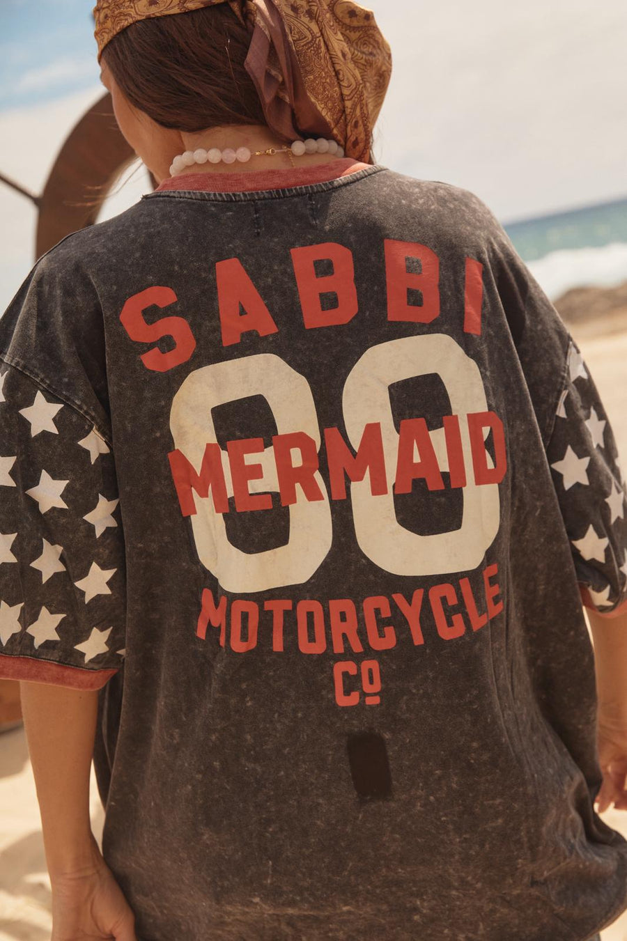Sabbi | The Very Oversized Vintage Dream Big Brenda Tee- Black – SABBI
