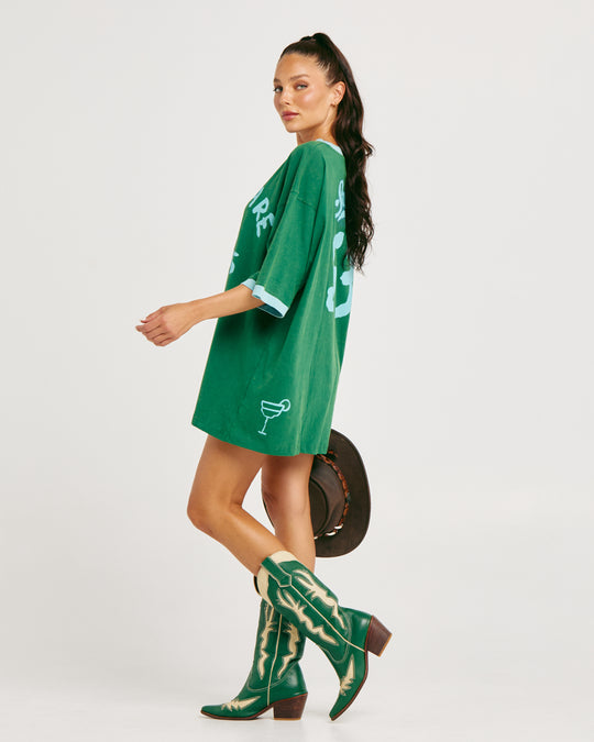 Sabbi | The Very Oversized Overshare Tee - Green – SABBI