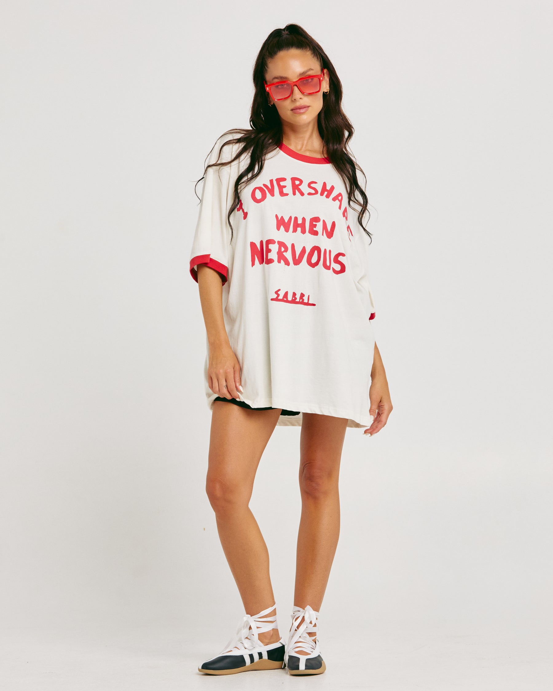 Sabbi | The Very Oversized Overshare Tee - Marshmallow – SABBI